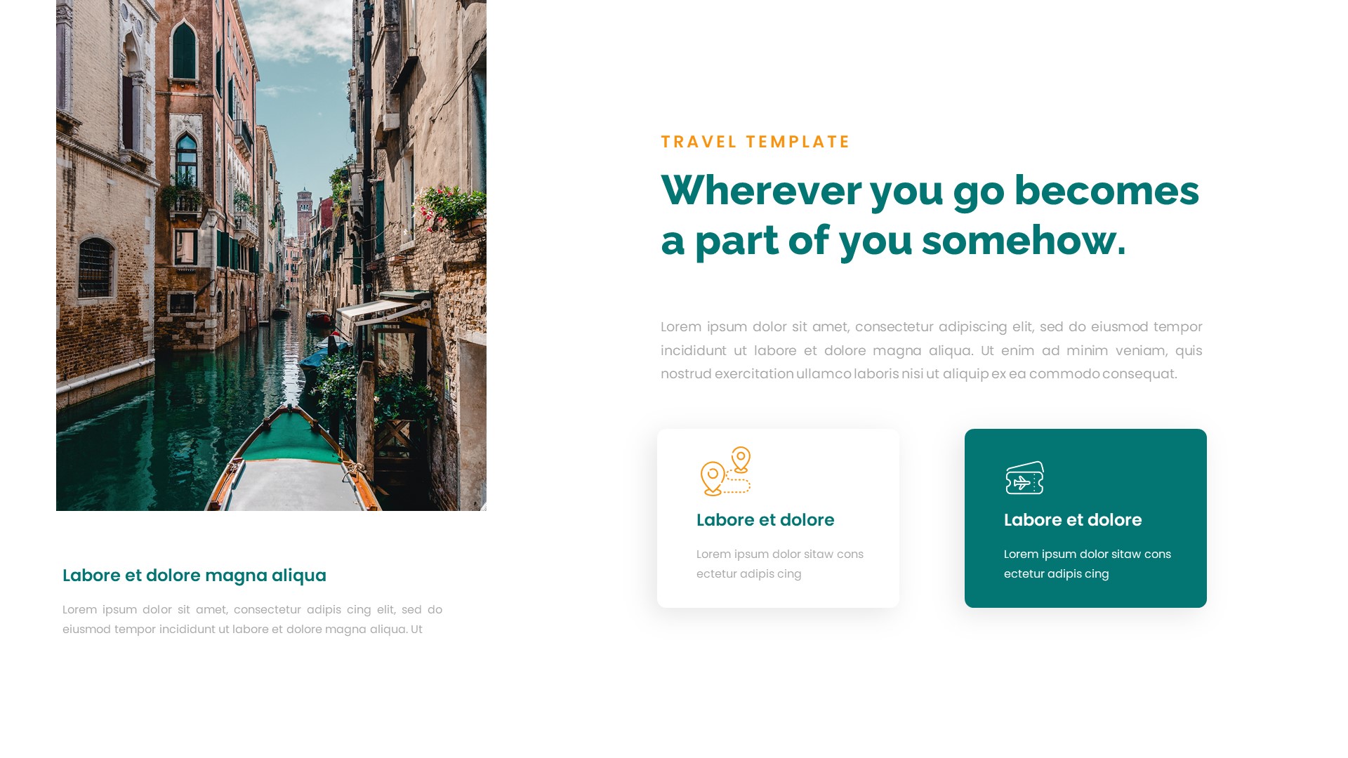 Travelur - Travel Powerpoint Template, Presentation Templates ...