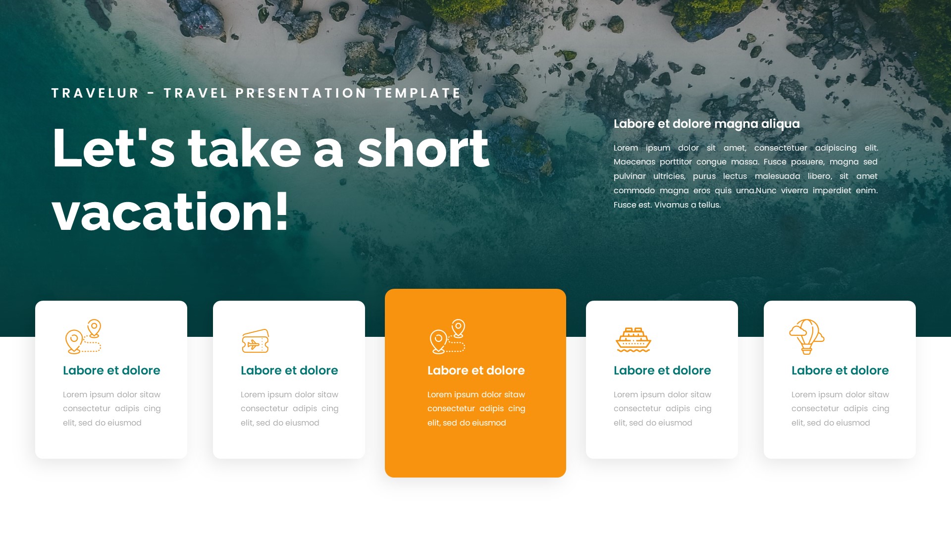Travelur - Travel Google Slides Template, Presentation Templates ...