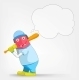 Funny Monster - Baseball, Vectors | GraphicRiver