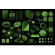 Y2k Grid Shapes Geometry Wireframes, Vectors | GraphicRiver