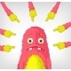 Shame Monster, Vectors | GraphicRiver