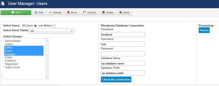 Users Migration Joomla to WordPress and WooCommerce by smartcms | CodeCanyon