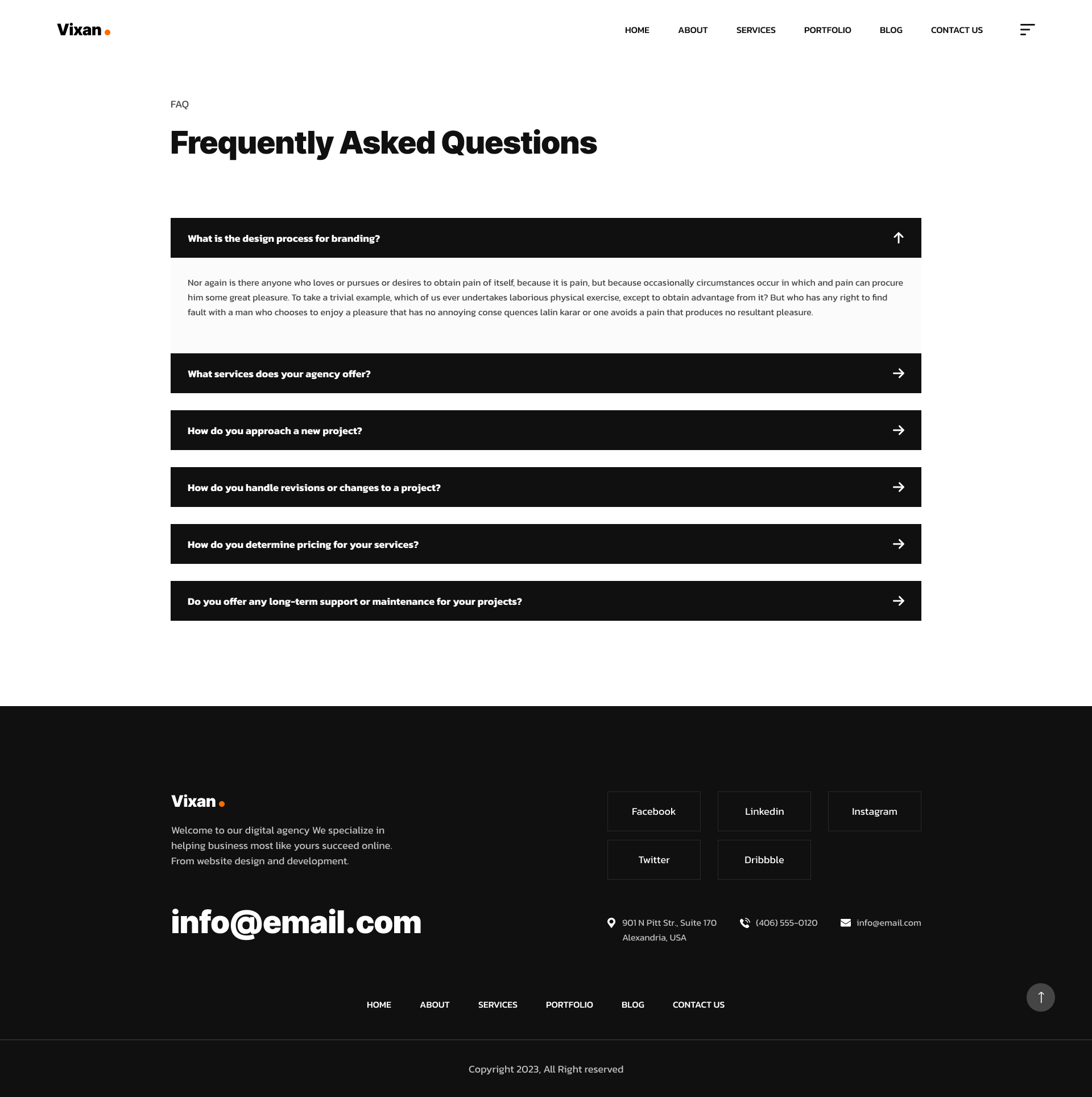 Vixan - Creative agency figma template by thememarch | ThemeForest