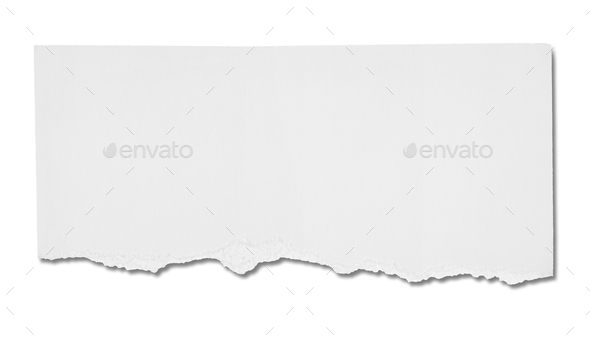 piece of paper note notepad note pad ripped torn tag sign message ...