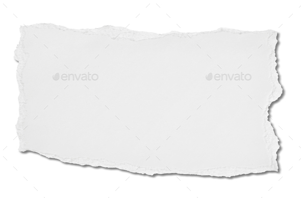 piece of paper note notepad note pad ripped torn tag sign message ...