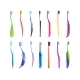 Toothbrush Collection, Vectors | GraphicRiver