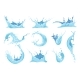 Water Splash Set, Vectors | GraphicRiver