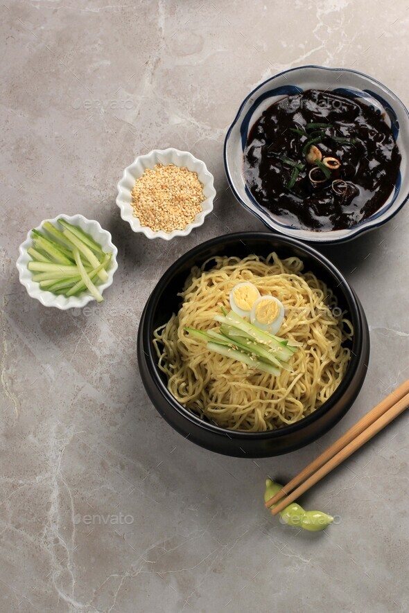 Jajangmyeon Korean Noddle Stock Photo by ikadapurhangus | PhotoDune