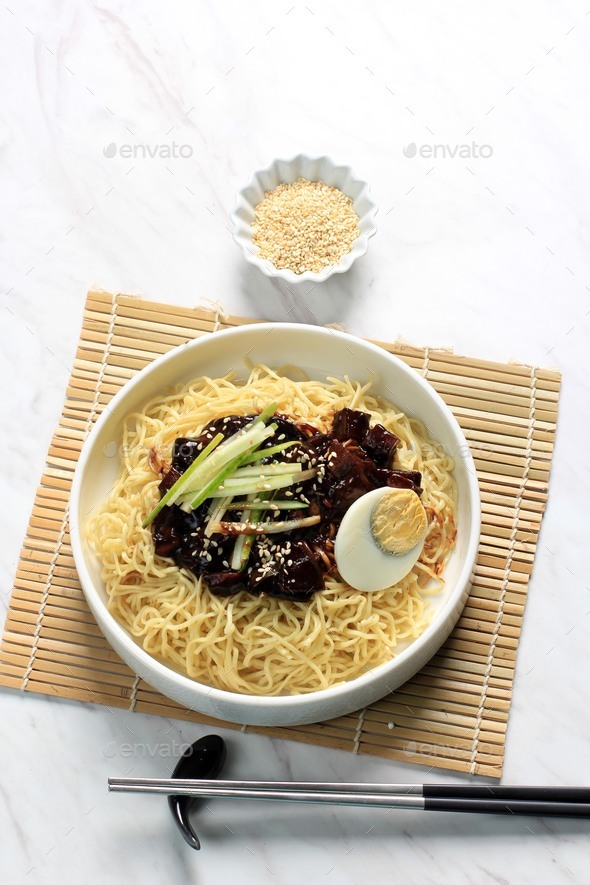 Jajangmyeon Korean Noddle Stock Photo by ikadapurhangus | PhotoDune