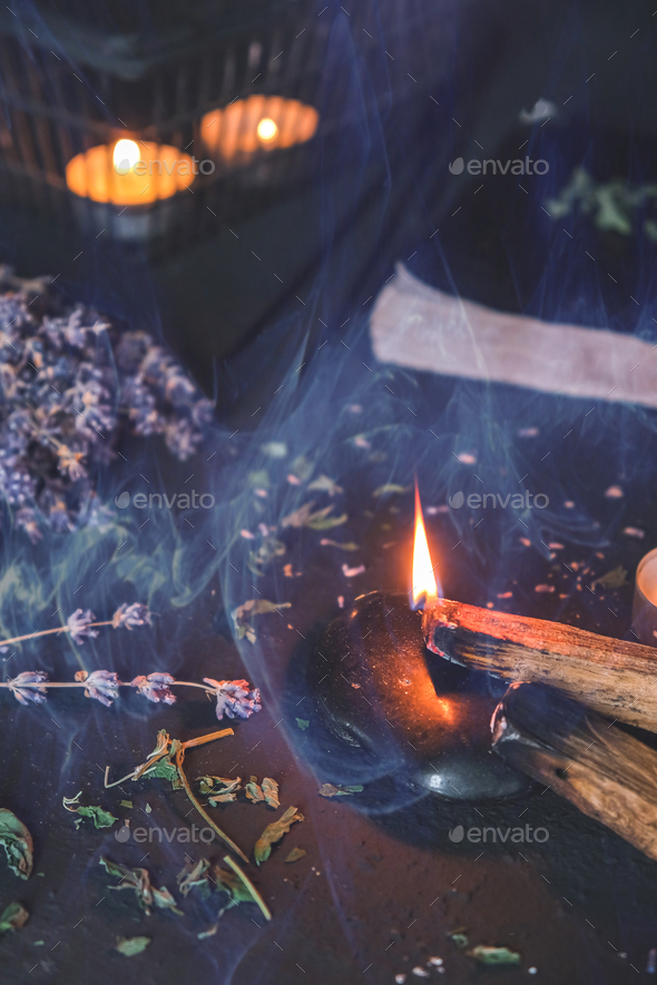 Tarot, astrology,Esoteric, Occult mystical ritual scene of sorcery ...