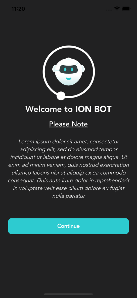 Ion Bot Ionic Chatbot And Image Generator With Open Ai Android And Ios App Ionic 6 Capacitor