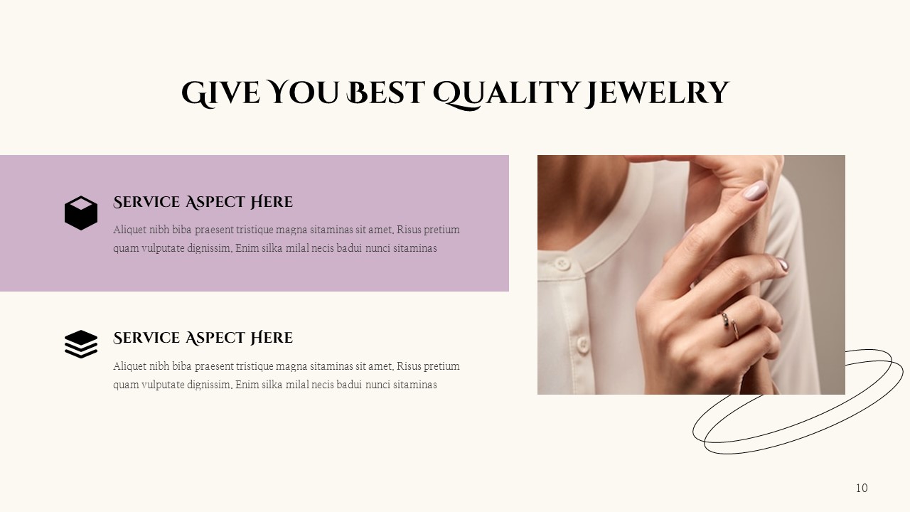 Jewelry PowerPoint Template, Presentation Templates | GraphicRiver