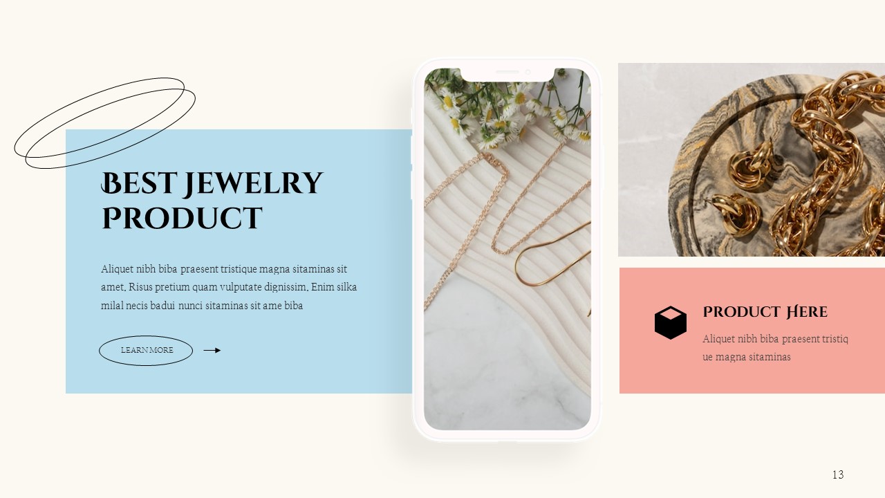 Jewelry PowerPoint Template, Presentation Templates | GraphicRiver