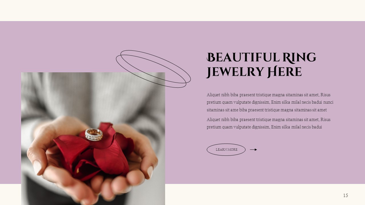 Jewelry PowerPoint Template, Presentation Templates | GraphicRiver