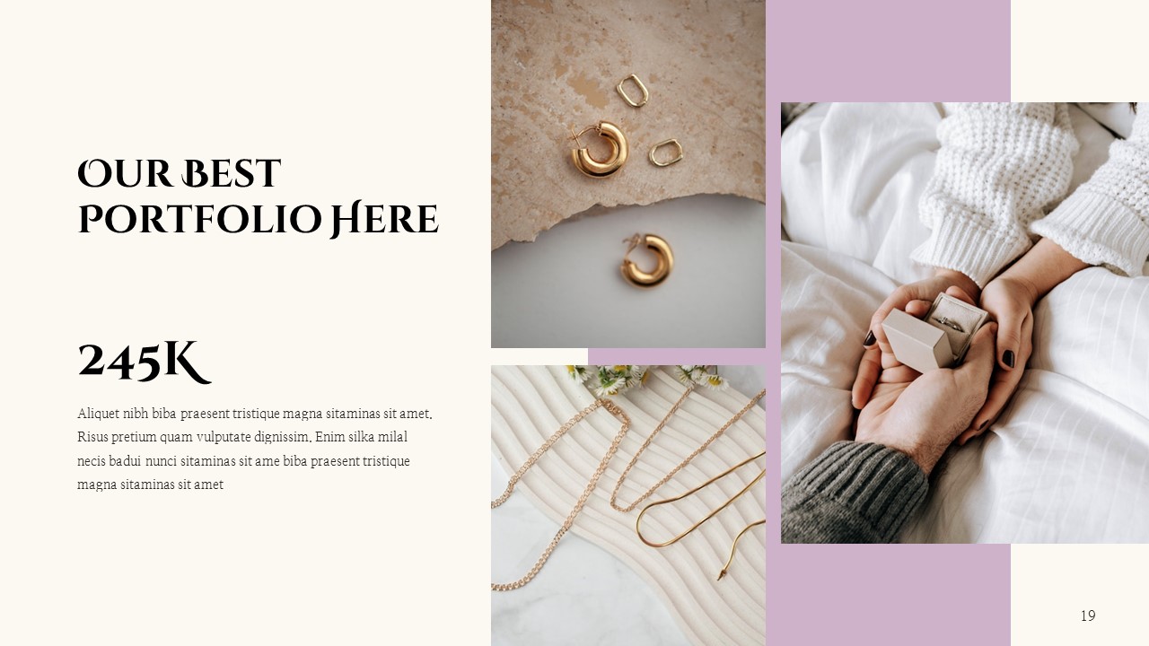 Jewelry PowerPoint Template, Presentation Templates | GraphicRiver