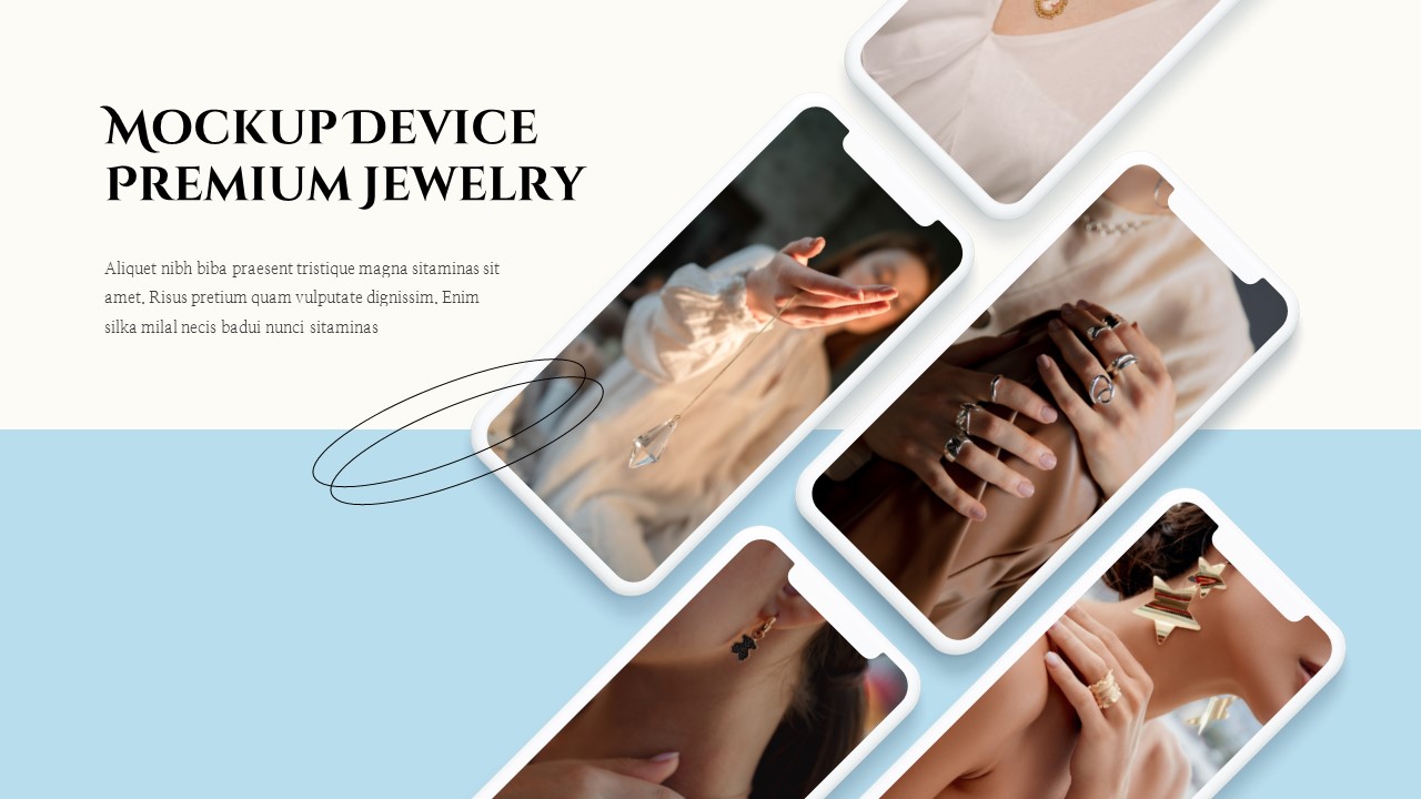 Jewelry PowerPoint Template, Presentation Templates | GraphicRiver
