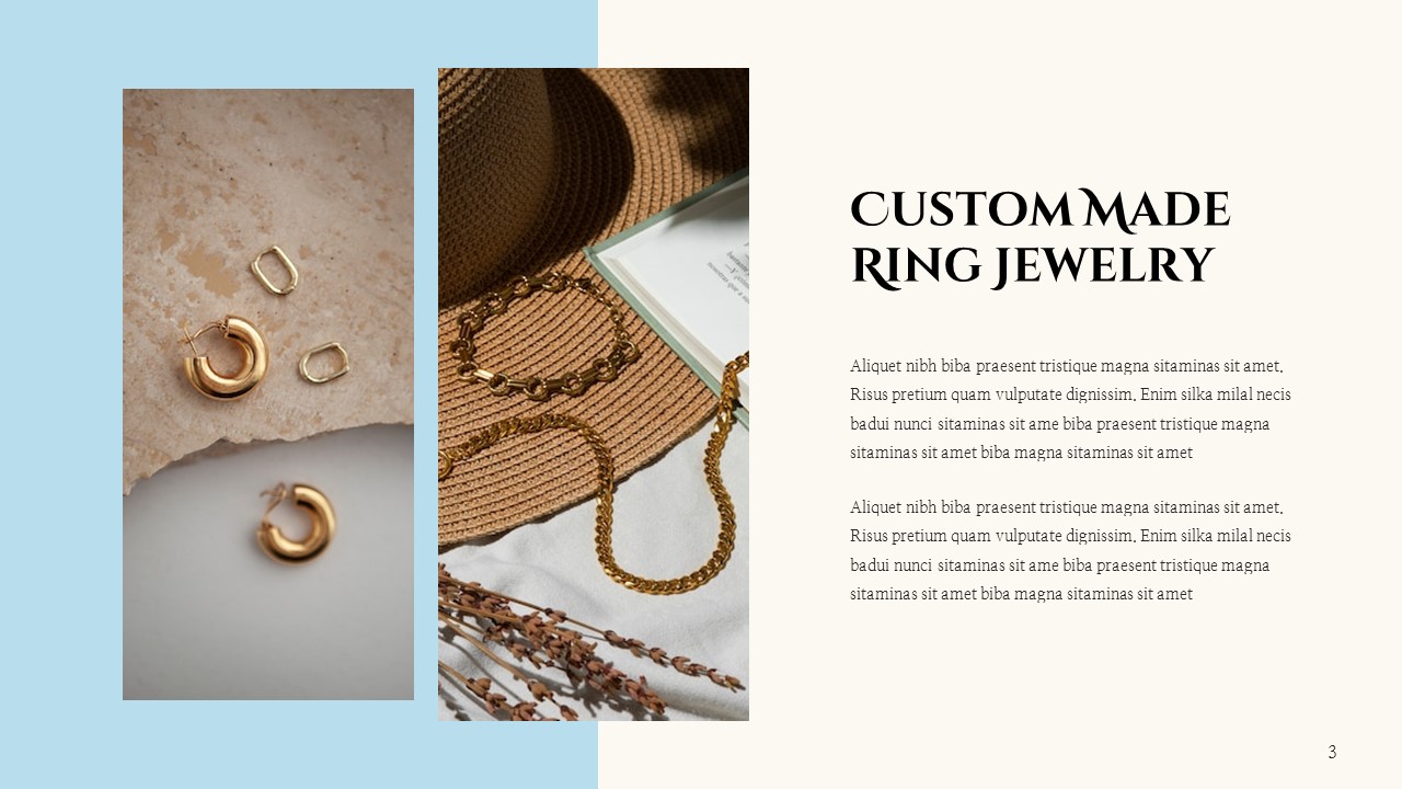 Jewelry PowerPoint Template, Presentation Templates | GraphicRiver