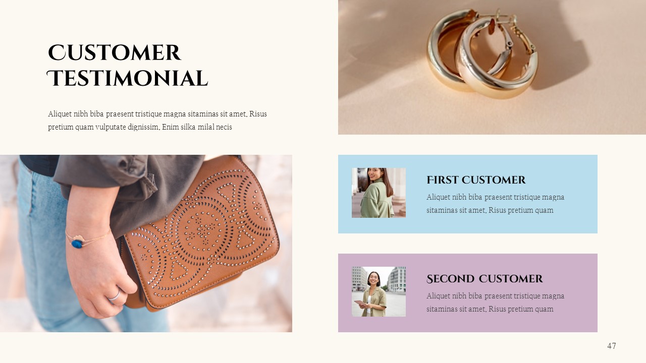 Jewelry PowerPoint Template, Presentation Templates | GraphicRiver