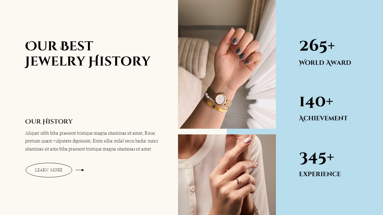 Jewelry PowerPoint Template, Presentation Templates | GraphicRiver