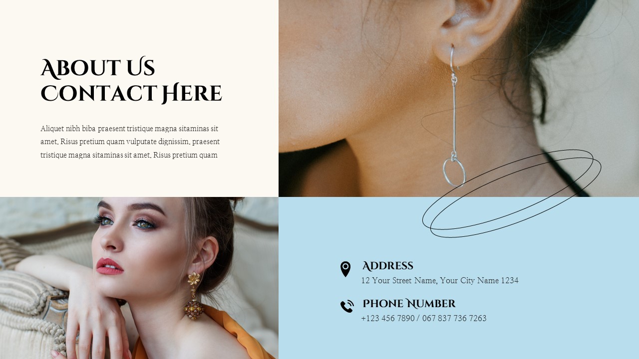 Jewelry PowerPoint Template, Presentation Templates | GraphicRiver