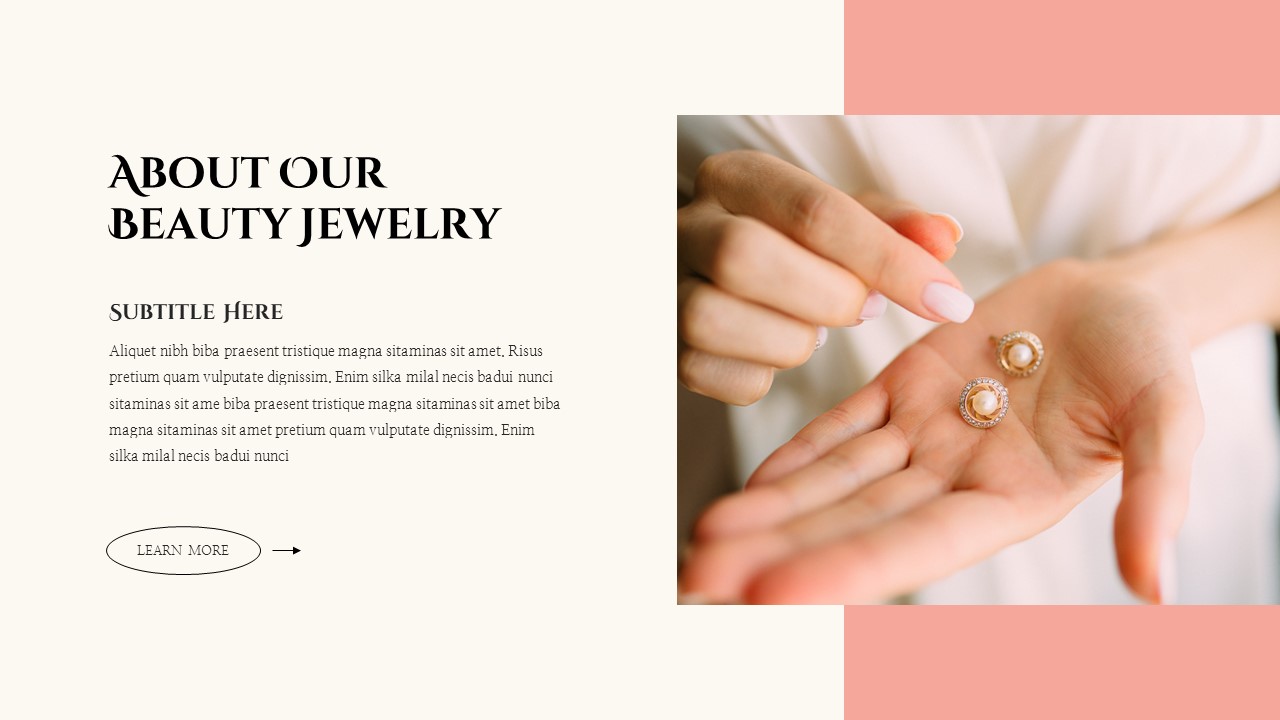 Jewelry PowerPoint Template, Presentation Templates | GraphicRiver