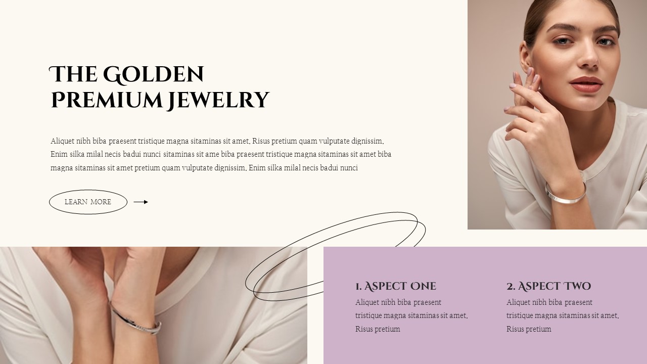 Jewelry PowerPoint Template, Presentation Templates | GraphicRiver