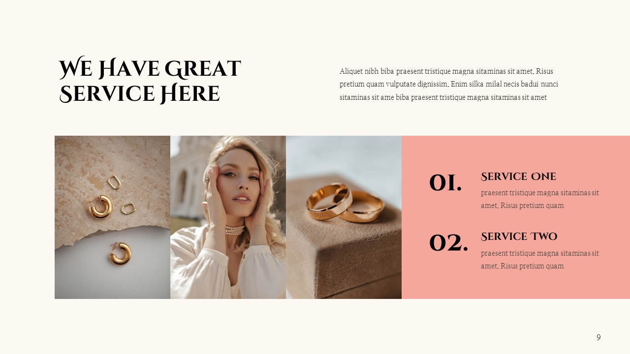 Jewelry PowerPoint Template by digitcase | GraphicRiver