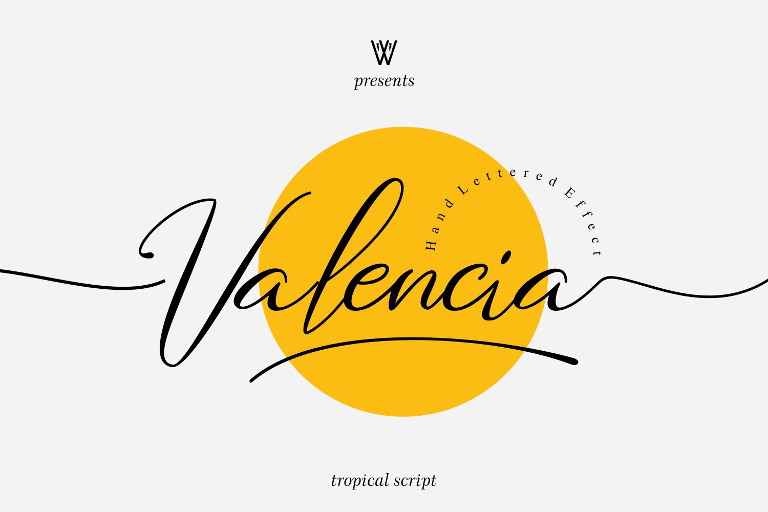Valencia, Fonts | GraphicRiver