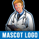 Doctor Mascot Logo Design, Logo Templates | GraphicRiver