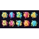 Cartoon Numbers Font, Vectors | GraphicRiver