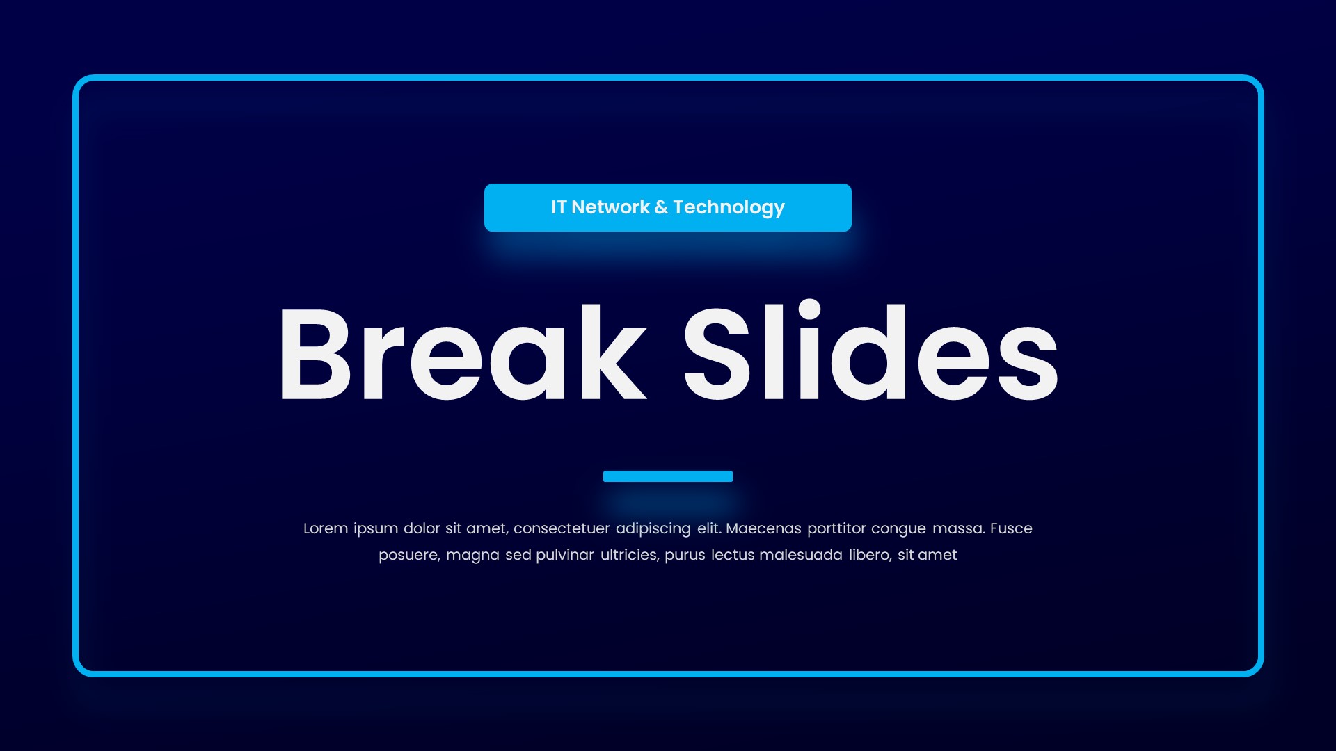 Net.bin - IT Network & Technology Powerpoint Template, Presentation ...