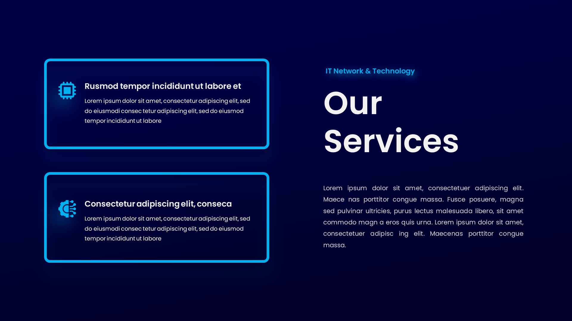 Net.bin - IT Network & Technology Powerpoint Template, Presentation ...