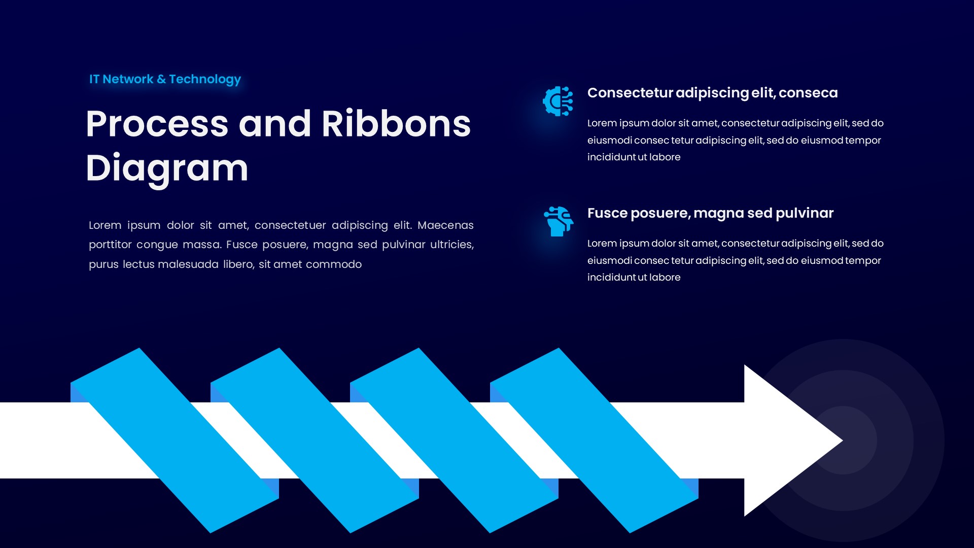 Net.bin - IT Network & Technology Powerpoint Template, Presentation ...