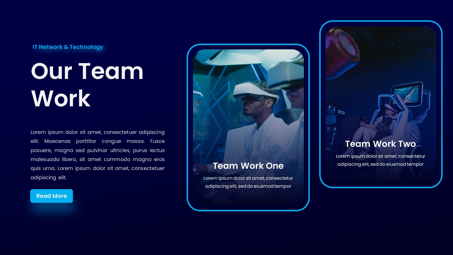 Net.bin - IT Network & Technology Powerpoint Template, Presentation ...