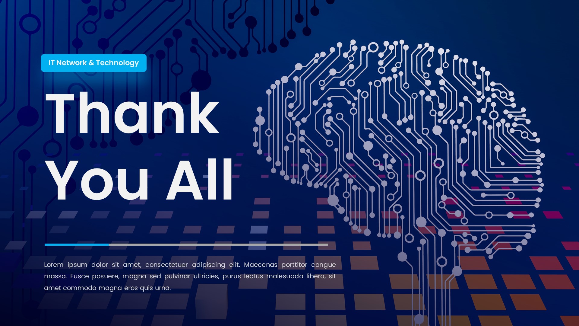 Net.bin - IT Network & Technology Powerpoint Template, Presentation ...