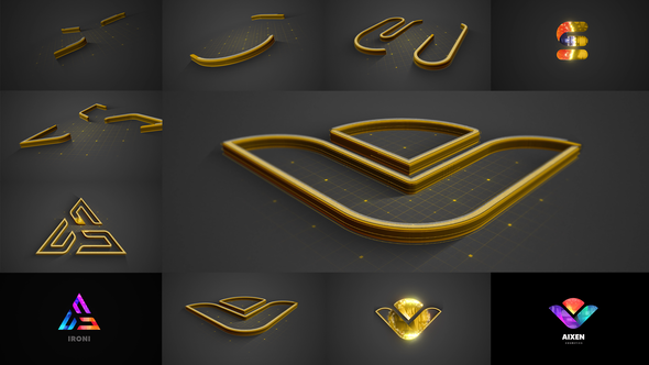 Extrude Sketch Logo, After Effects Project Files | VideoHive