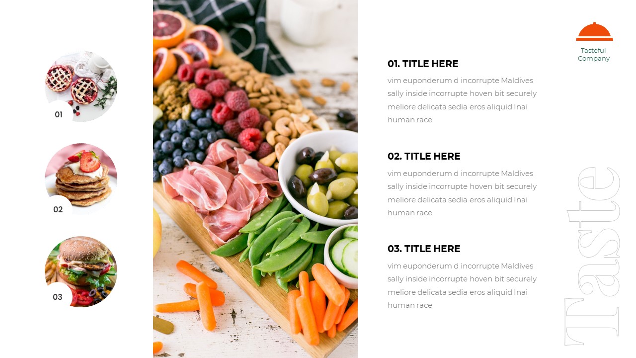 Company Profile Food And Beverages Google Slide Template, Presentation ...