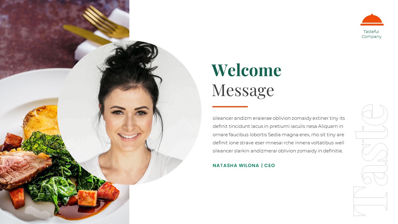 Company Profile Food And Beverages Google Slide Template, Presentation ...