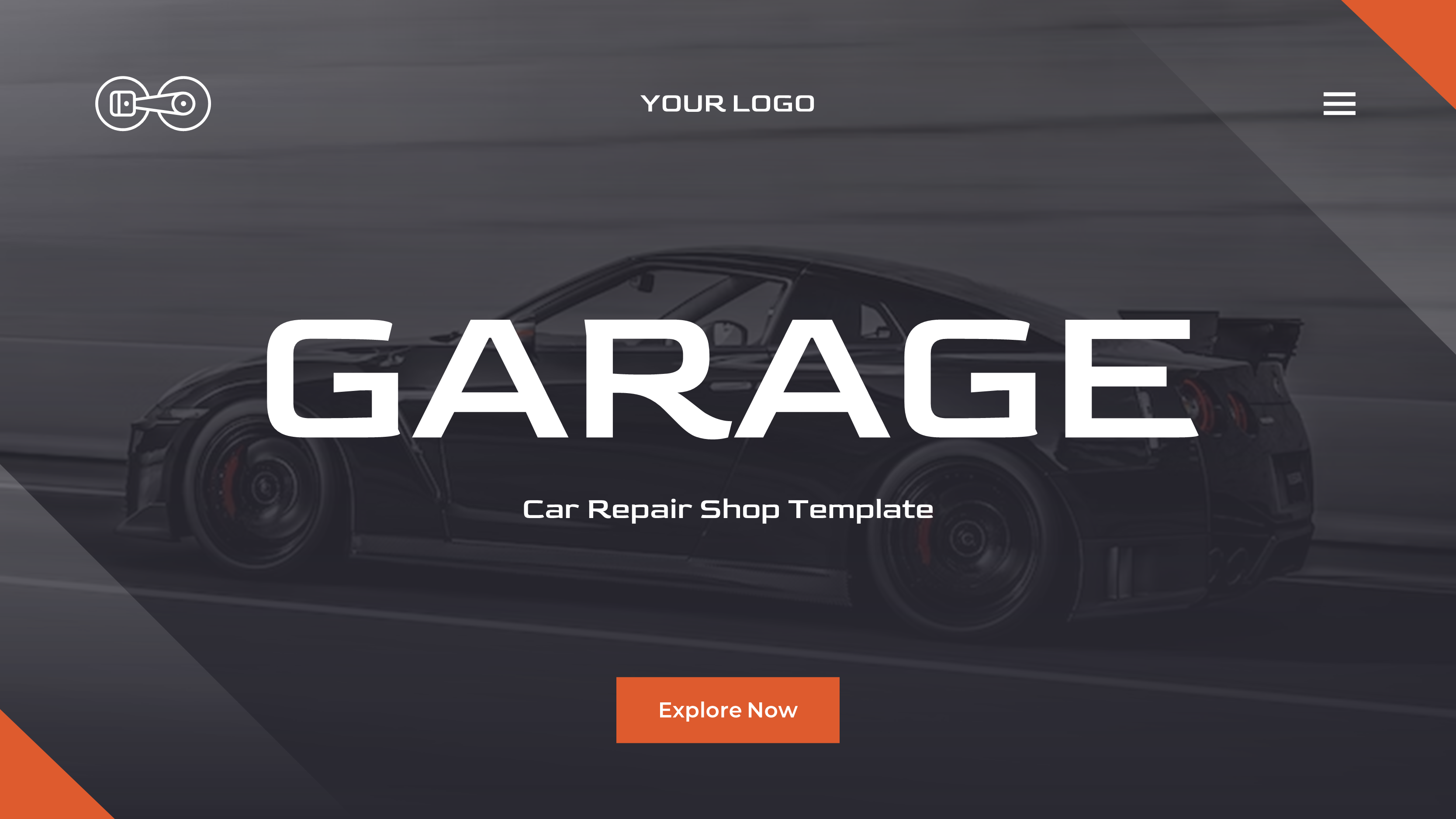 Garage - Car Repair Shop Keynote Template, Presentation Templates ...
