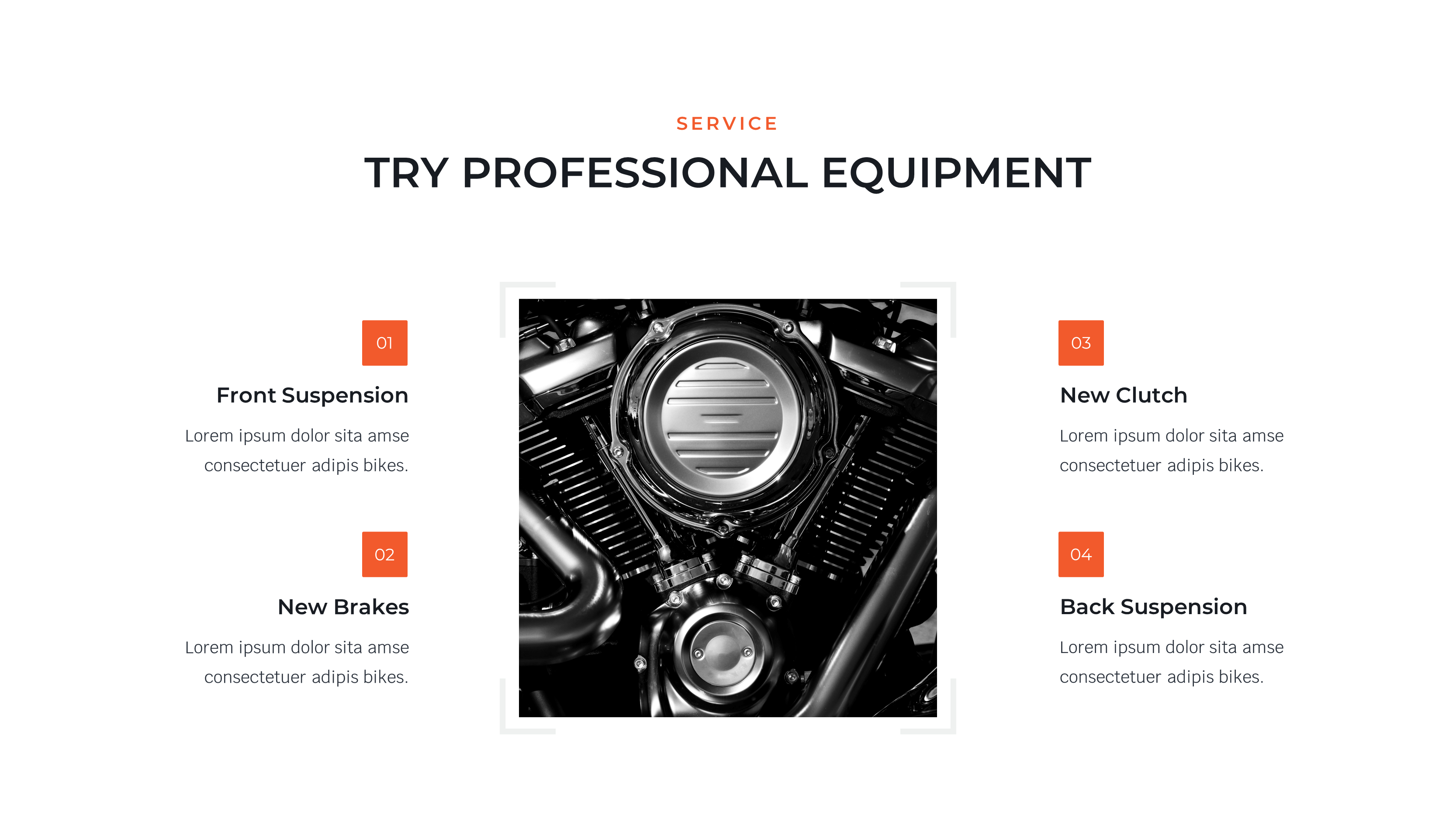 Ecubike - Motorcycle PowerPoint Template, Presentation Templates ...