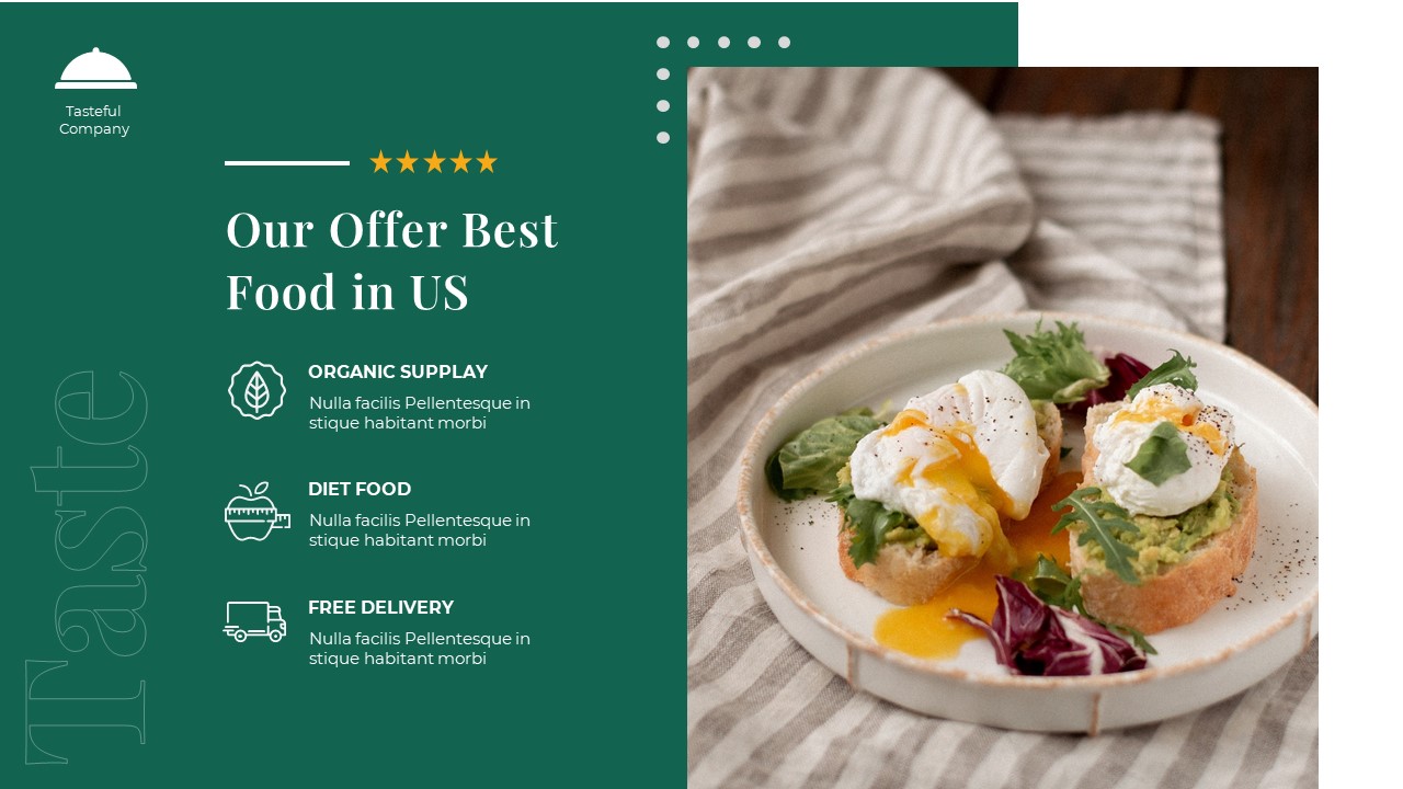 Company Profile Food And Beverages Keynote Template, Presentation Templates