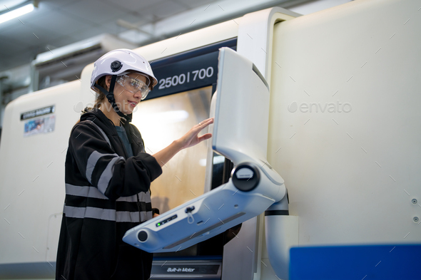 High Tech Robotic Arm with an Artificial Intelligence Computer ...