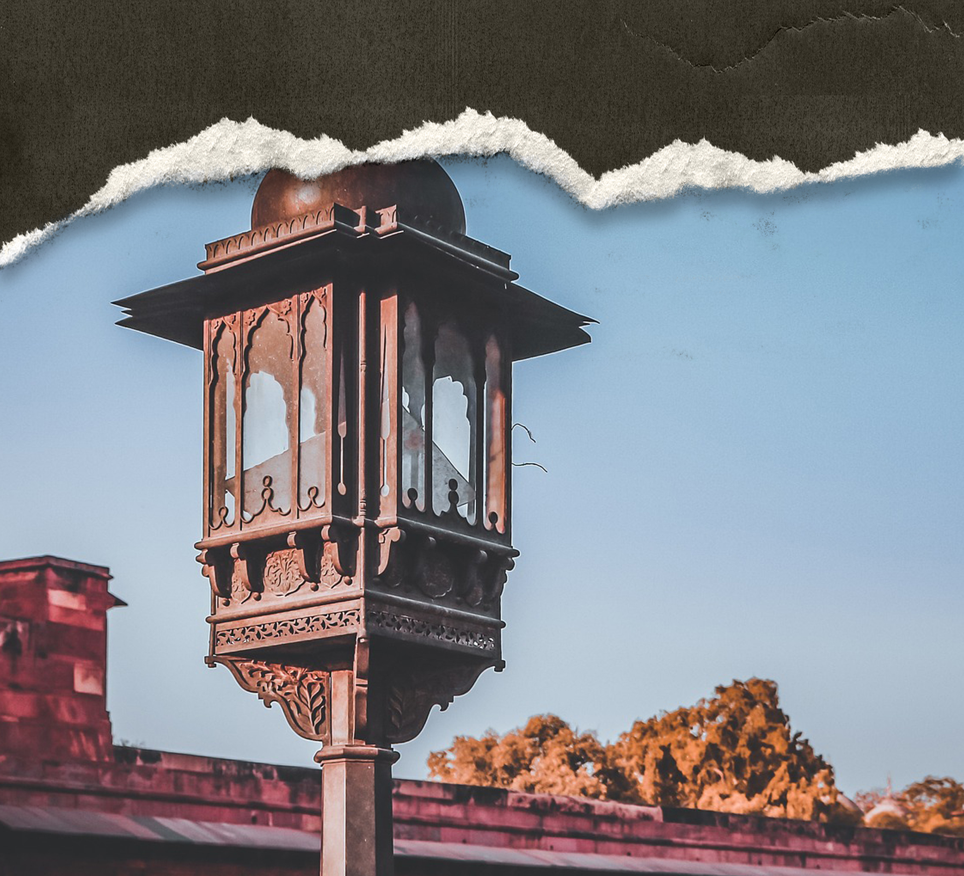 Ripped Paper / Torn Paper Photo Effect Photoshop Template, Add-ons