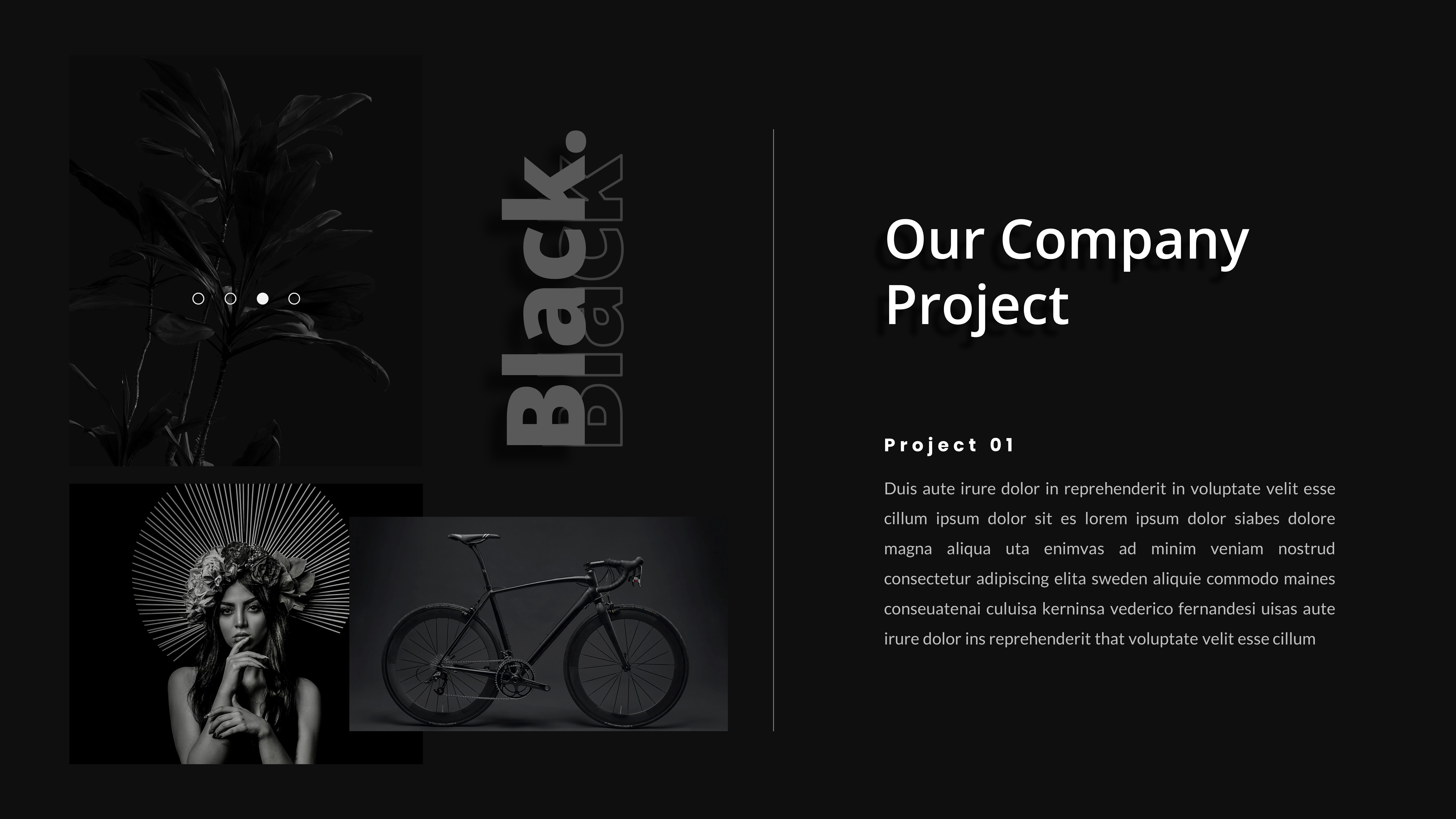 BLACK – Creative Business Powerpoint Template, Presentation Templates