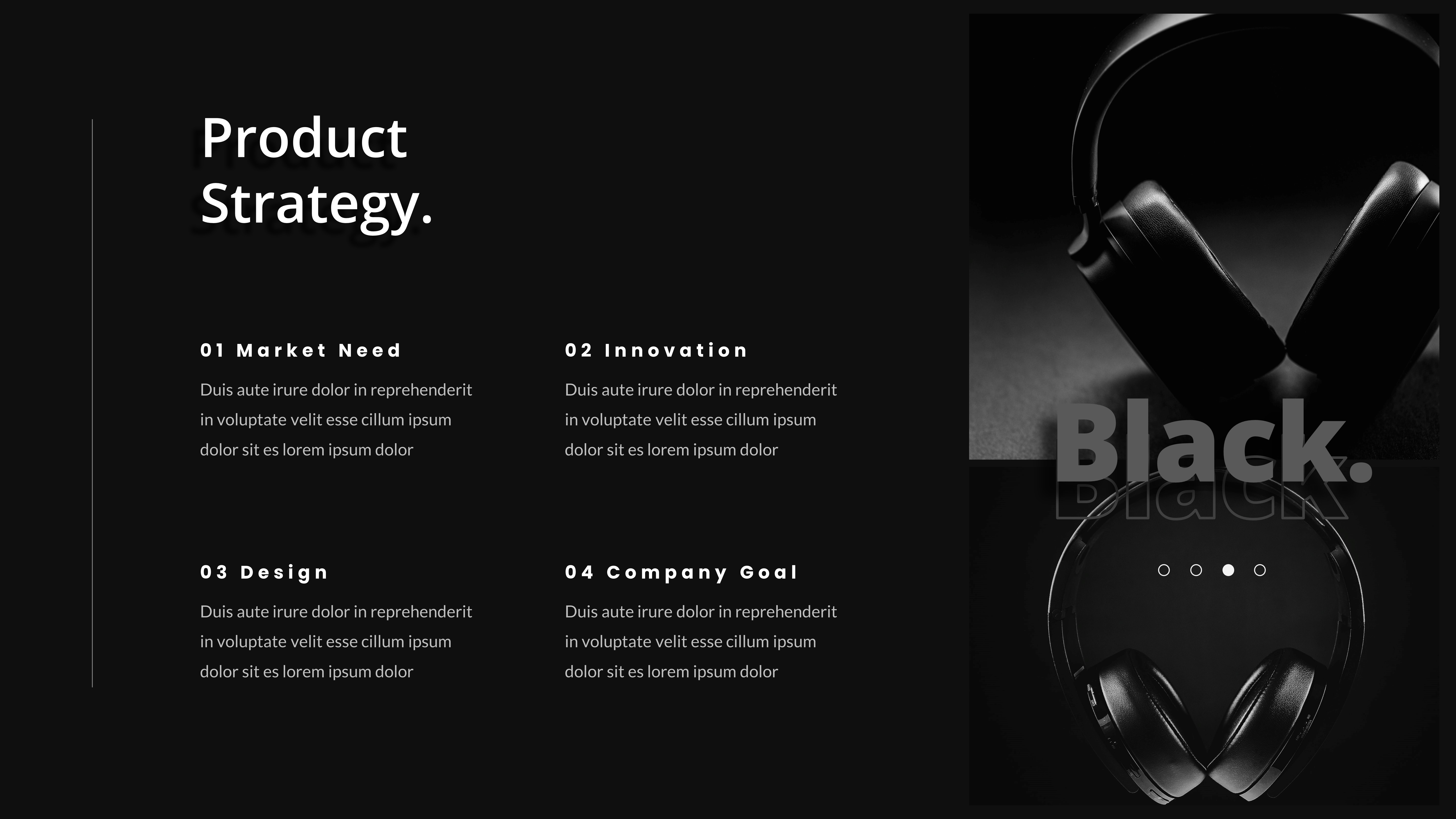 BLACK – Creative Business Powerpoint Template, Presentation Templates