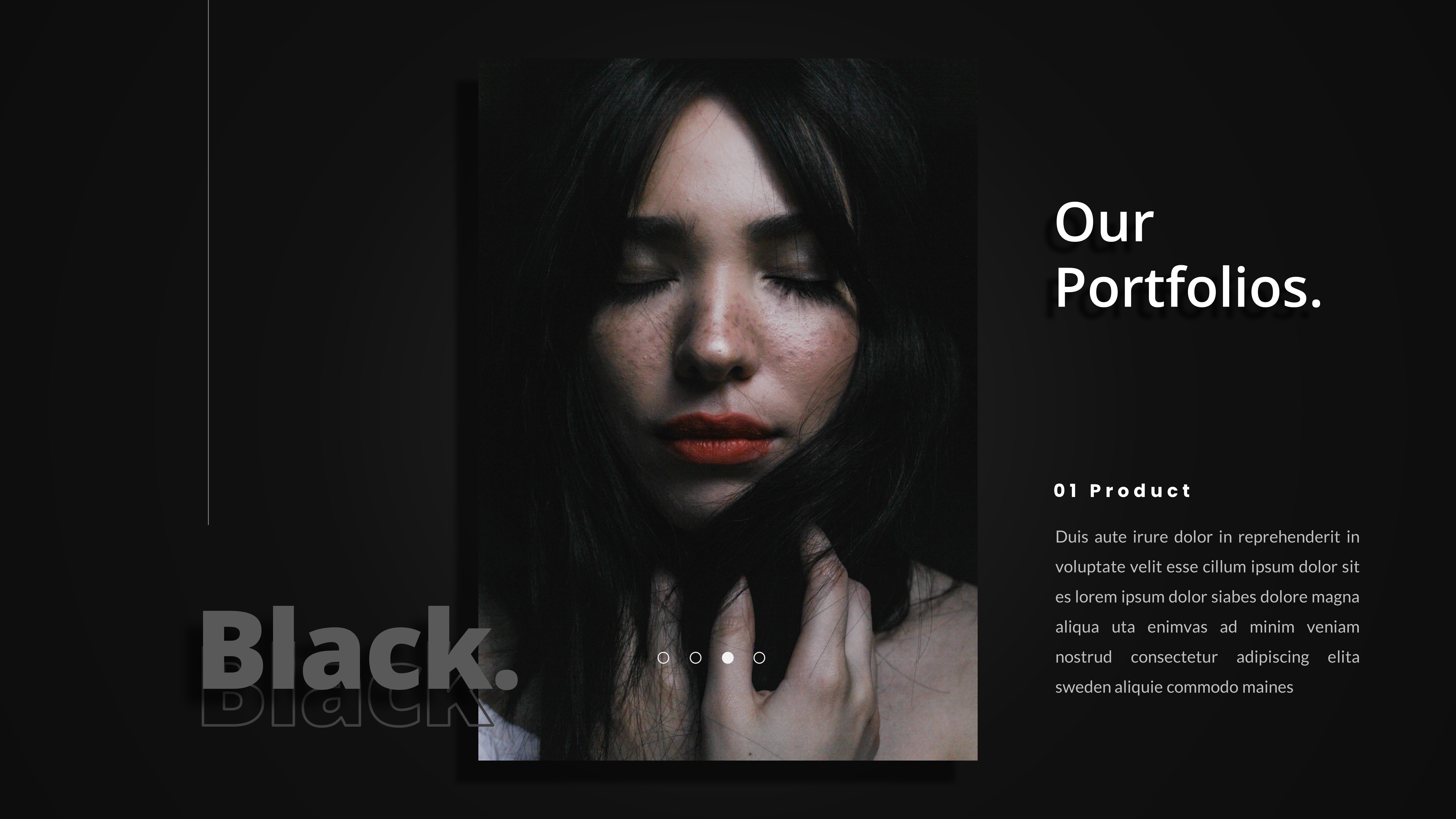 BLACK – Creative Business Powerpoint Template, Presentation Templates