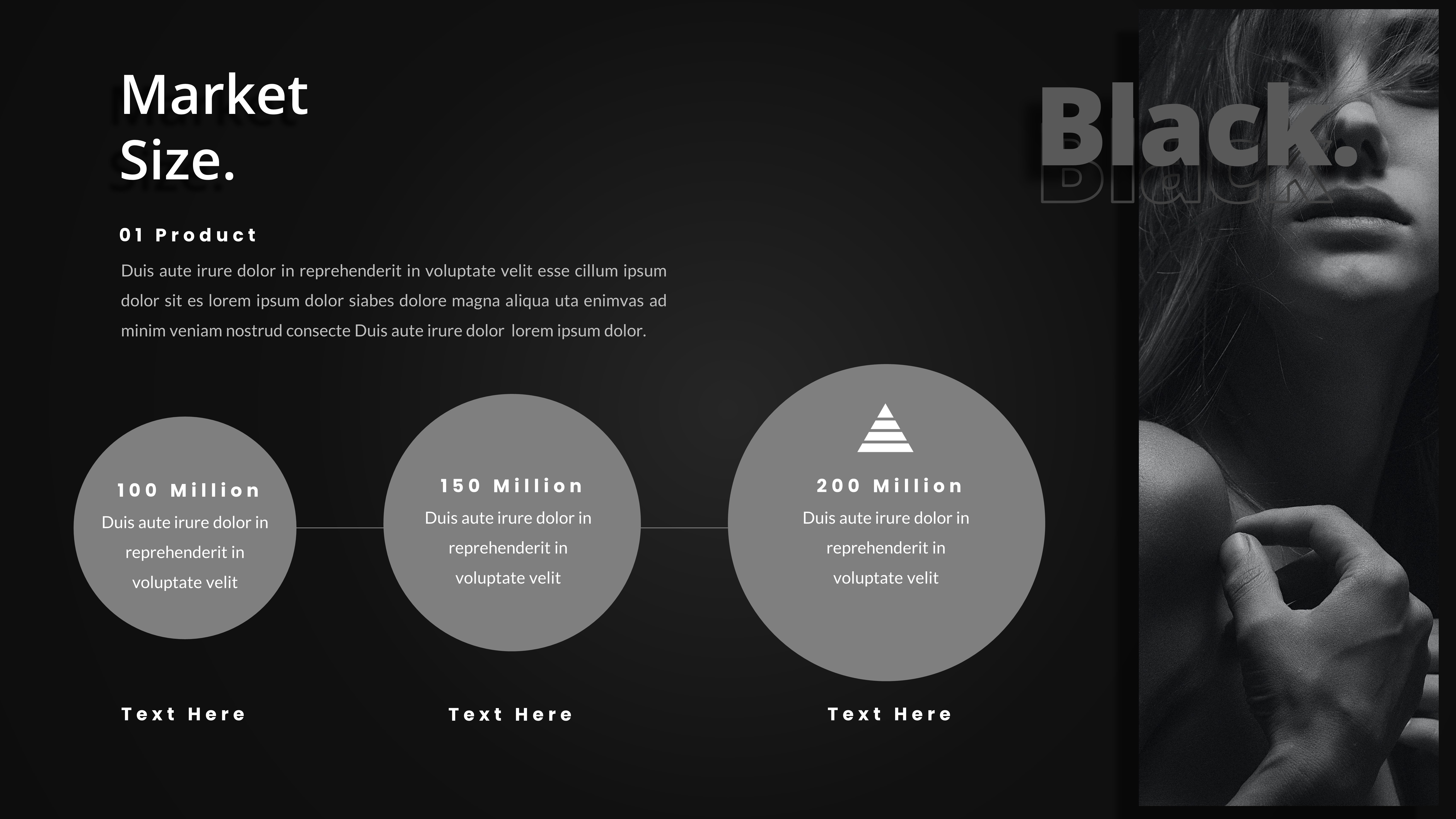 BLACK – Creative Business Powerpoint Template, Presentation Templates