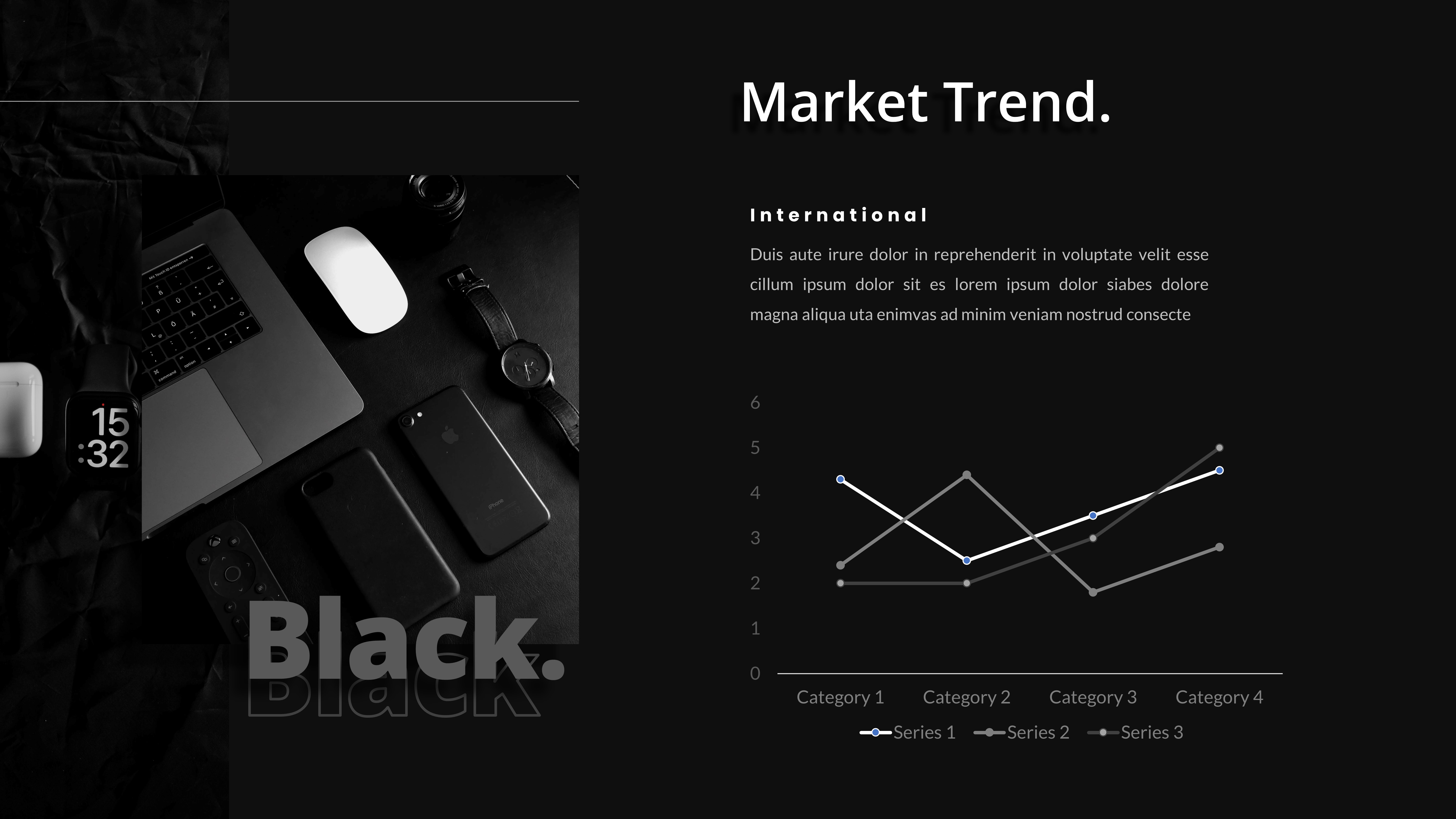 BLACK – Creative Business Powerpoint Template, Presentation Templates
