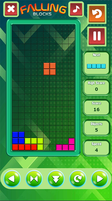 Customizable Falling Blocks Game (HTML5) Advanced Game by Pro_Gaming