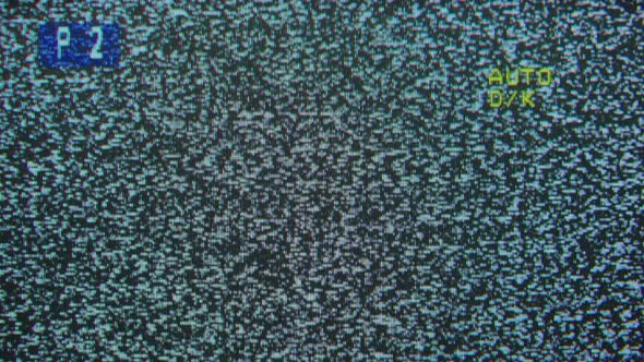 Old Retro Television Screen Closeup, Stock Footage | VideoHive